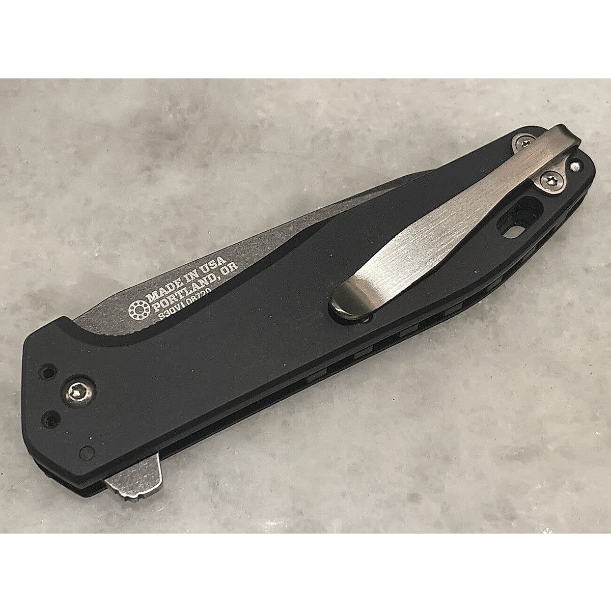 Titanium Deep Pocket Clip W/Stainless Steel Torx Screws For Gerber Fastball 5pcs