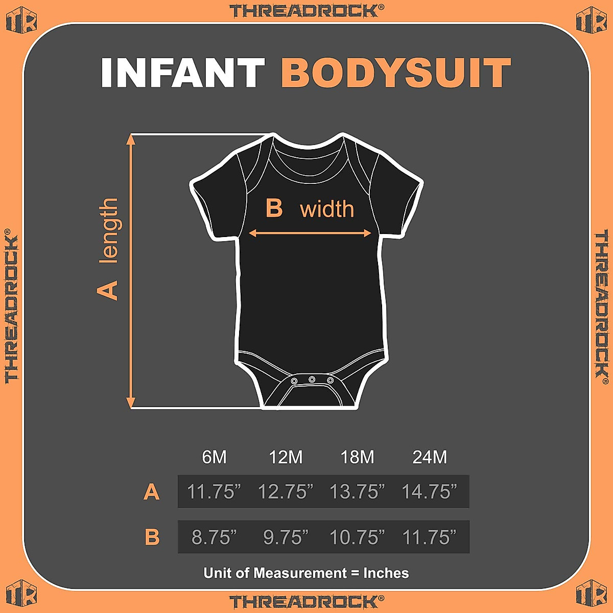 Threadrock Unisex Baby Mardi Gras Fleur De Lis Infant Bodysuit - 6 Months, Purple