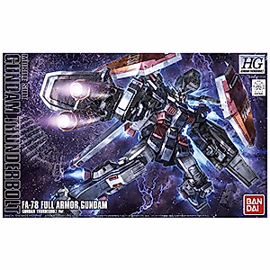 Bandai Hobby HGTB Full Armor Gundam ver Thunderbolt Anime Color Gundam Thunderbolt Building Kit (1/144 Scale)