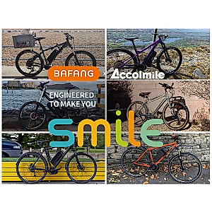 BAFANG BBS02B 48V 750W Mid Drive Kit for 68MM Bottom Bracket, 8Fun Electric Bike Mid Mount Motor with 500C Display & 44T Chainring, eBike Conversion for Mountain Road Commuter Bicycle (NO Battery)