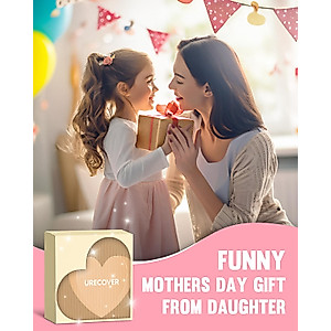 Mothers Day Gifts for Mom from Daughter - Personalized Mother's Day Gifts Bulk Keychain Gift for Women First Mom Funny Birthday Gift Ideas Gifts for New Mom Step Mom Mother in Law Kids Little Girl