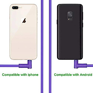 Replacement Inline Remote Mic Extension Audio Cable Cord for Monster Beats by Dr Dre Solo Solo HD Studio Wireless Pro Detox Mixr Executive Pill Headphones (Purple)