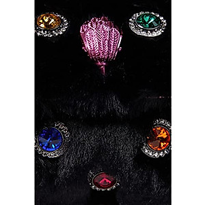 Kurt Geiger London Faux Fur Medium Kensington Black/Other One Size