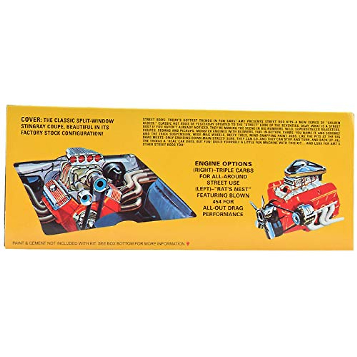 AMT/Premium Hobbies 1963 Corvette Sting Ray 1:25 Plastic Model Car Kit CP7728