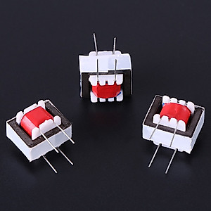 10Pcs Audio AC 600:600Ohm DC 135 :135 Ohm 1:1 EI14 Isolation Transformer Audio