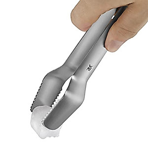 WMF Cromargan 5pc Stainless Steel/Beech Wood “Matrjoshka” bar Gift Set (Jigger, Tongs, Sieve, Pestle, Measure), Dishwasher Safe