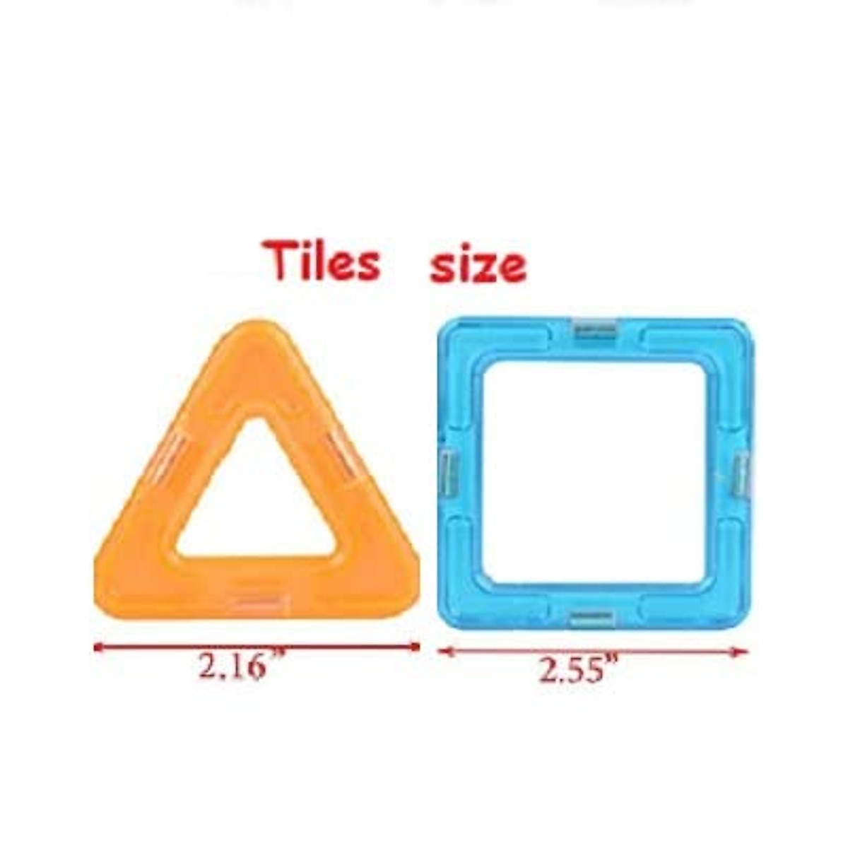 JDBF Magnetic Building Tiles Set for Kids | 30 Pieces Colorful, Durable, & Safe Construction Blocks | STEM Educational Toys for Creative Learning | Perfect for 3+ Years