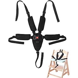 Universal 5 Point Harness Baby Seat Belt Adjustable Baby Safety Strap for High Chair Stroller for Kids Safe Protection