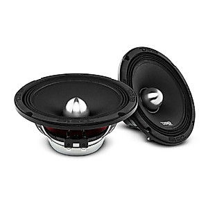 DS18 PRO-NEO8 Loudspeaker - 8", Midrange, Heavy Duty Aluminum Basket, 600W Max, 300W RMS, 4 Ohms, Neodymium Magnet - The Most Elegant Neodymium Full Range Loudspeakers Available