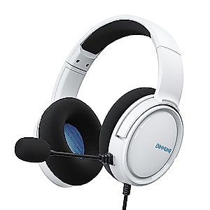 BINNUNE Gaming Headset with Mic for PS5 Xbox Series S|X PS4 Xbox One PC Switch, Wired Audifonos Gamer Headphones with Microphone Playstation 4|5 Xbox 1