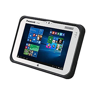 Panasonic Toughpad M1, FZ-M1, FZ-M1CEBEABM, Intel Core i5-4302Y @1.6GHz, 8GB, 128GB SSD, Wi-fi, Bluetooth, 4G LTE, Win 10 Pro, TPM 1.2, Camera, Webcam, 2D Barcode Laser (EA30), (Renewed)