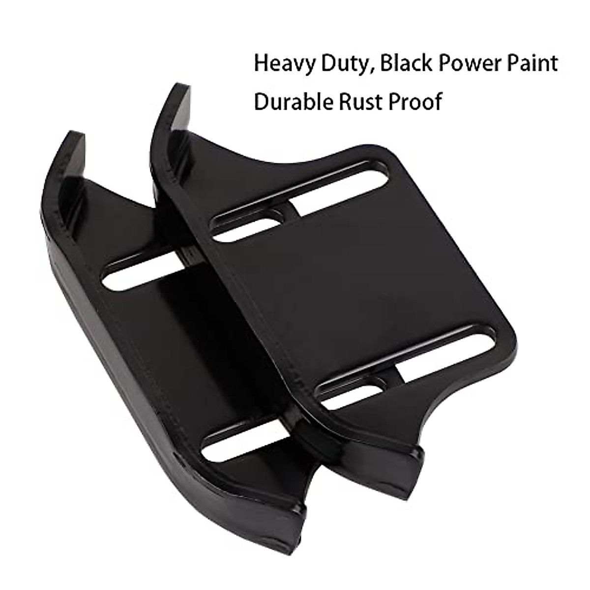 HUSWELL 76153-736-010 Skid Shoes (2 Pack) with Mounting Hardware for Honda Snow Blower Thrower HS50 HS55 HS55K1 HS55K2 HS70 HS80 HS80L1