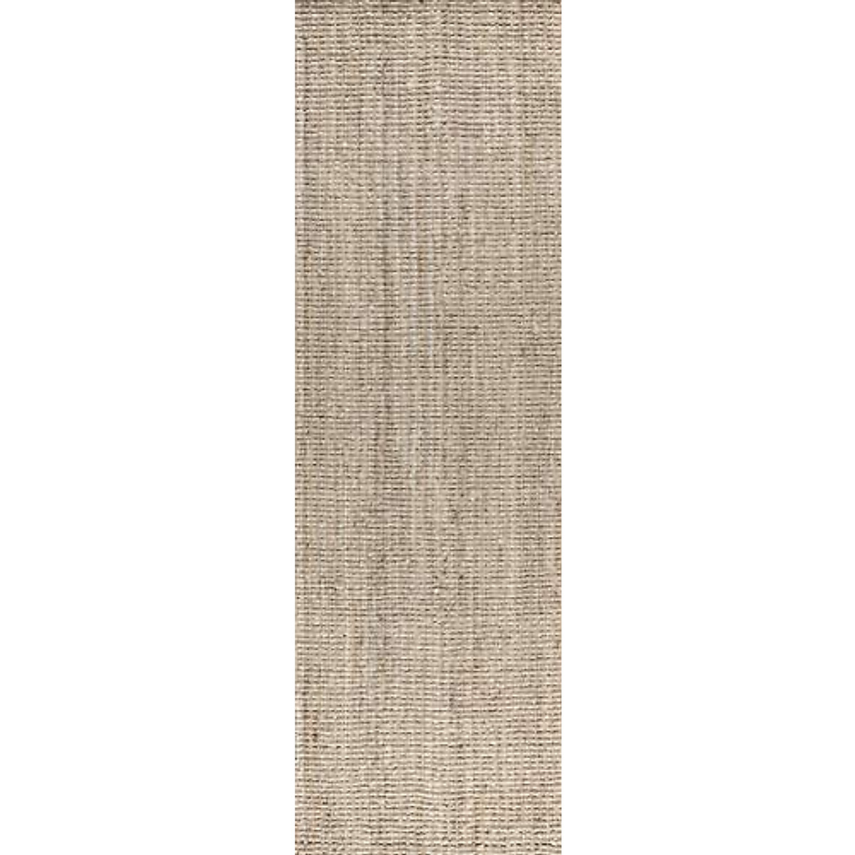 JONATHAN Y NRF102B-2 Pata Hand Woven Chunky Jute Light Ivory 2 ft. x 8 ft. Runner-Rug, Farmhouse, Easy-Cleaning, for Bedroom, Kitchen, Living Room,