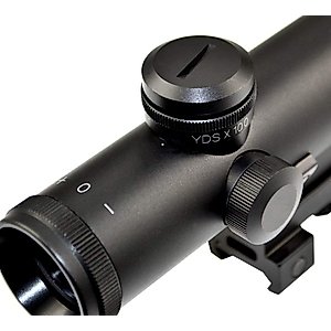 Sniper MT4X20 Carry Handle Scope with BDC Turret Mil-Dot Reticle