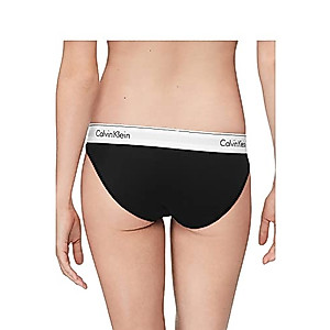 Calvin Klein Modern Cotton Stretch Bikini Panty, Black, Medium