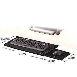 Fellowes 8031201 Office Suites Deluxe Keyboard Drawer (8031207)