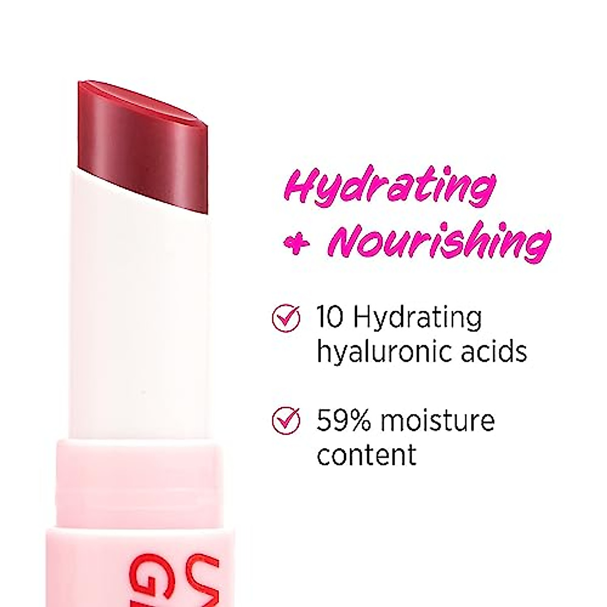 Unicorn Glow Tinted Lip Water Stick 01 Secret - Super Stay Ink Lip tint lip stain lipstick | high pigment color, longwear, weightless, moisturizing cruelty free, long lasting lip tint waterproof lipstick, non sticky lip