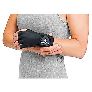 Mueller Sports Medicine Arthritis Compression Glove, Hand and Wrist Support, Fits Right or Left Hand, for Men and Women, Black, S/M