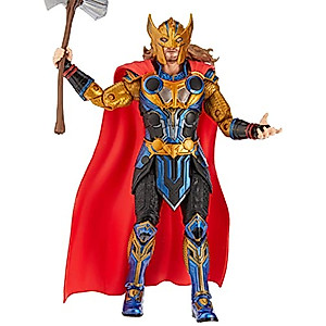 Marvel Legends Series Thor: Love and Thunder Thor Action Figure 6-inch Collectible Toy, 3 Accessories
