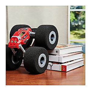 Air Hogs Super Soft, Stunt Shot Indoor Remote Control Stunt Vehicle with Soft Wheels, for Kids Aged 5 and up