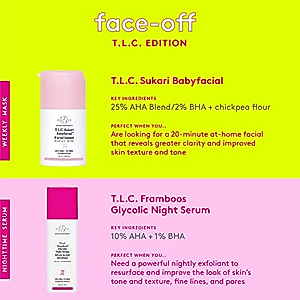 Drunk Elephant T.L.C. Sukari Babyfacial. AHA/BHA Face Mask for Great Skin Clarity, Texture and Tone for a Youthful Radiance (1.69 Fl Oz)