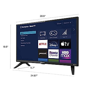 Westinghouse 32" 720P HD Smart Roku TV WR32HT2212 (Renewed)