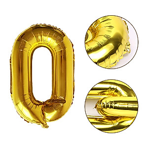 32PCS 16 inch Foil Chain Balloons Jumbo Chain Balloons 80s 90s Party Decoration Retro Hip Hop Birthday/Graduation Party Decorations Foil Balloons