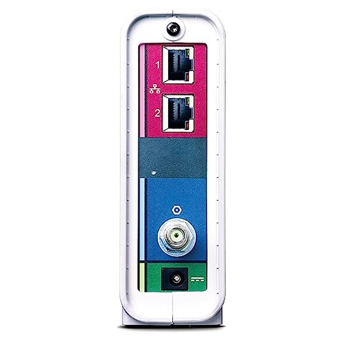 ARRIS SURFboard SB8200 DOCSIS 3.1 Cable Modem | Approved for Comcast Xfinity, Cox, Charter Spectrum, & more | Two 1 Gbps Ports | 1 Gbps Max Internet Speeds | 4 OFDM Channels | 2 Year Warranty,White