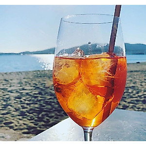 GDMINLO 100 Kraft Biodegradable Paper Straws co-Friendly Biodegradable Drinking Straws Bulk for Party Supplies, Bridal/Baby Shower, Birthday, Mixed Drinks, Weddings, Restaurant, Food Service