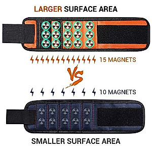 Tool Gifts for Men Stocking Stuffers - Magnetic Wristband for Holding Screws, Tool Belt Gifts Ideas for Dad Fathers Him Christmas Birthday, Gadgets for Women Husband DIY Handyman, Carpenter