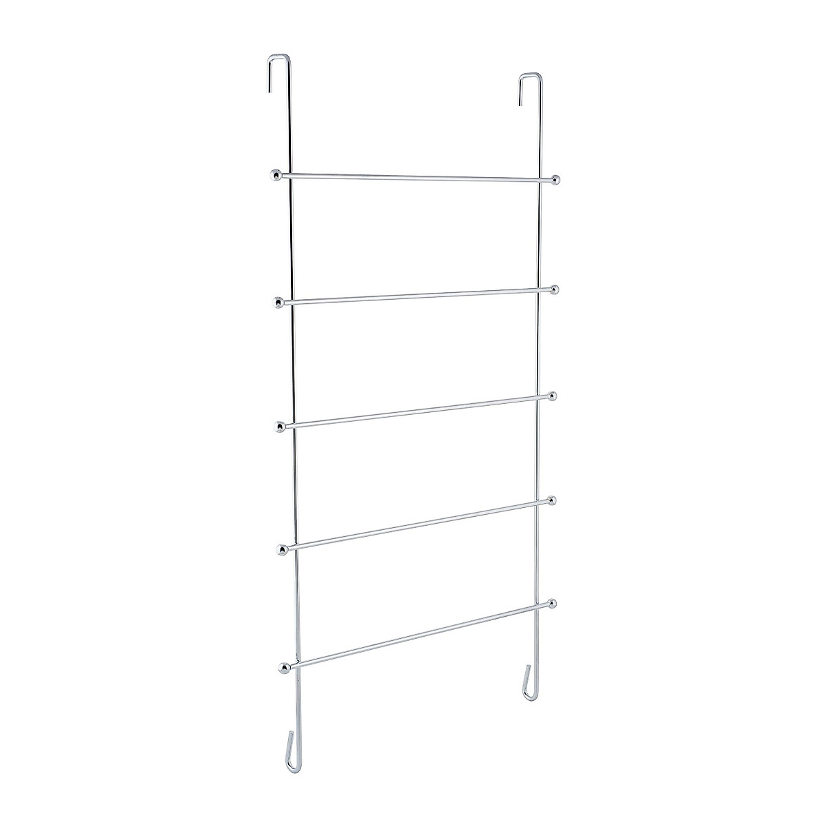 Organize It All Over The Door Chrome Hanging Towel Rack