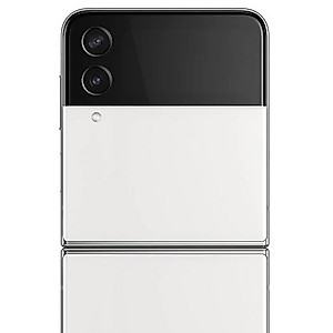 SAMSUNG Galaxy Z Flip 4 Factory Unlocked 256GB Bespoke Edition Silver/White/White (Renewed)