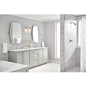 Moen Gibson Chrome Posi-Temp Pressure-Balancing Modern Shower Handle Trim, Valve Required, T2901