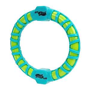 Wham-O Pets Jazwares Chewla-Hoop Squeak - Squeaky Ring Dog Toy