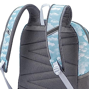 High Sierra Outburst 2.0 Carry-On Daypack Book Bag with Padded Laptop Tablet Sleeve, 360 Degree Reflectivity, Fits Most 15.6" Laptops, 28L, Clouds