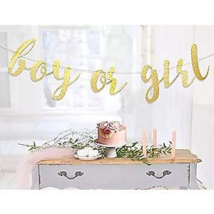 Boy or Girl Banner - Gender Reveal Decorations Banner, Boy or Girl Sign,baby Shower Banner for Boy/girl, Baby Girl Shower,oh Baby Banner,girl Baby Shower,it’s a Girl Banner