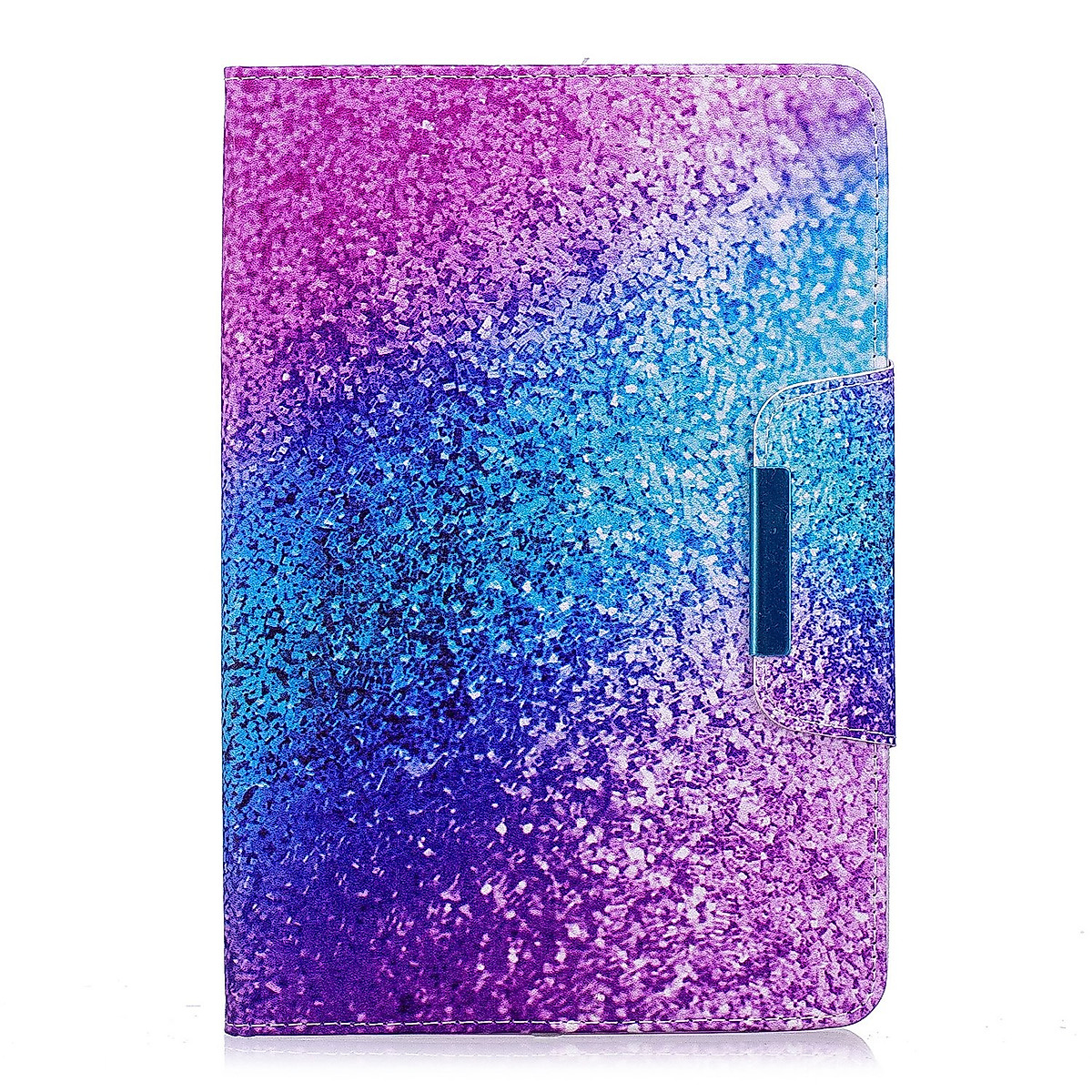 MonsDirect Case for iPad Mini 1 2 3 4 Mini 5, Leather Smart Kickstand Case Flip Wallet Protective Case Compatible with iPad Mini 1 2 3 4 Mini 5 2019, Rainbow Sand