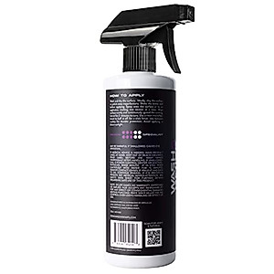 WASH&WHIPS Sonoma Ceramic Coating Spray 9H - Easy to Apply, No Cure Time - Protect from Sun Rays Chemical Stains, Hydrophobic with a Glossy Shine & Finish - Cars, Rv’s, Motorcycles & Boats - 16 fl oz