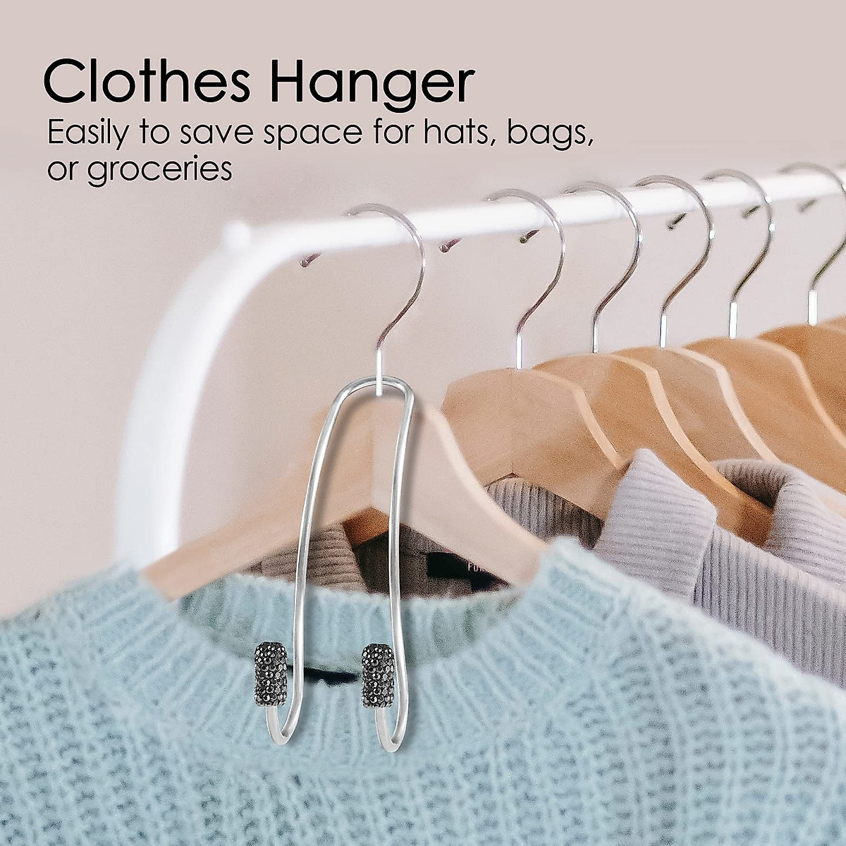 Bling Auto Hooks,Car Hangers Organizer Seat Headrest Hooks，Bag Organizers Rack and Hanger, Heavy-Duty Car Seat Hooks, Backseat Storage Hooks, Universal for SUV Truck Vehicle 2 Pack