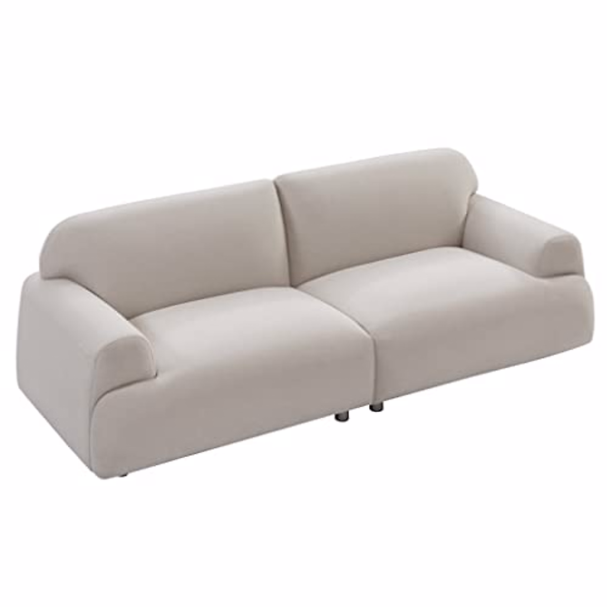 Sofas Oversize Deep Seat Sofa Loveseat Couch Couch with Hardwood Frame Comfy Sofa with Metal Leg