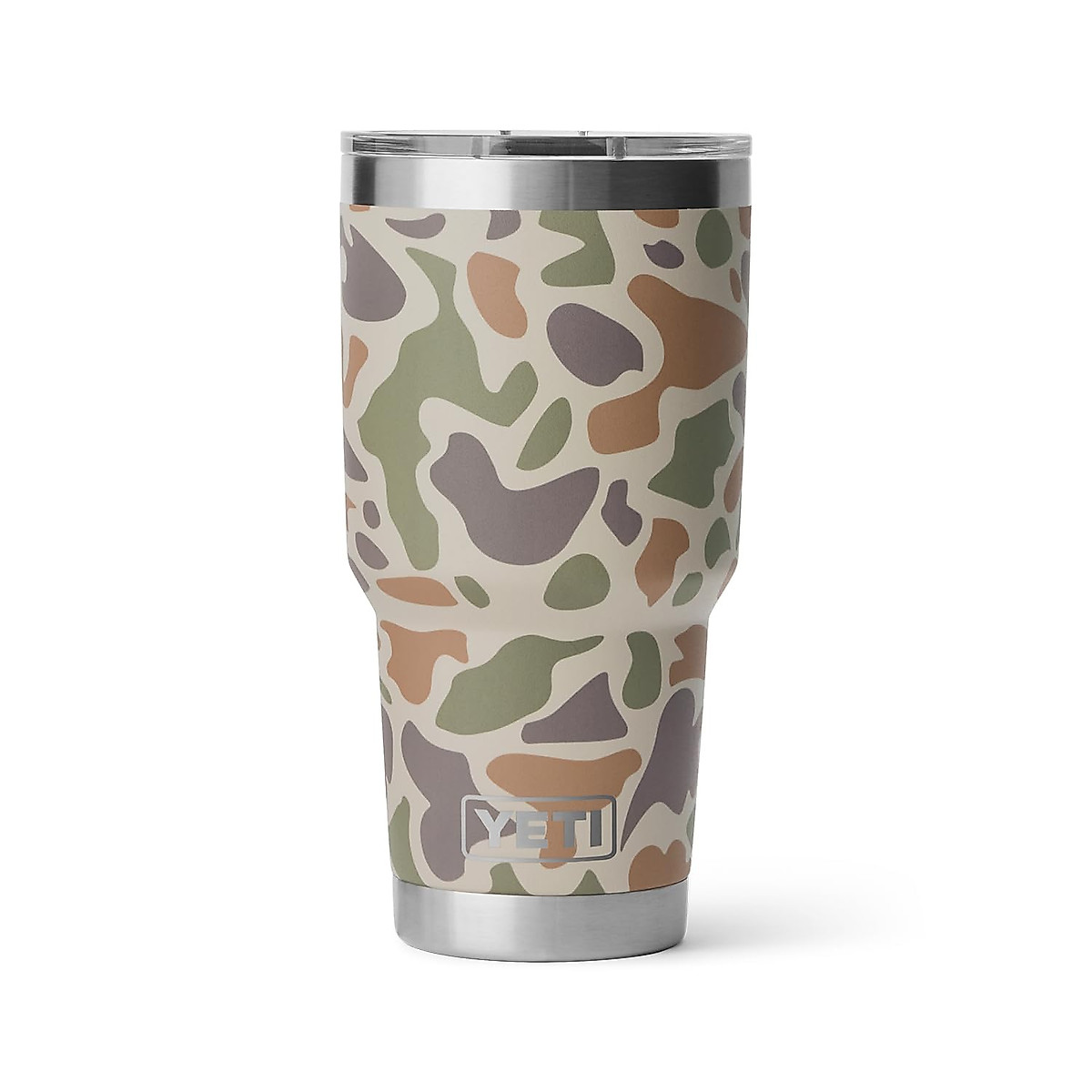 YETI Rambler 30 oz Tumbler, Stainless Steel, Vacuum Insulated with MagSlider Lid, Tan Camo