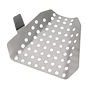 French Fry Scooper, Ergonomic Design Single Handle Safe Popcorn Scoop with Holes for Filling Bag for Movie Theater