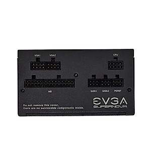 EVGA SuperNOVA 550 Ga, 80 Plus Gold 550W, Fully Modular, ECO Mode with Dbb Fan, 10 Year Warranty, Compact 150mm Size, Power Supply 220-GA-0550-X1
