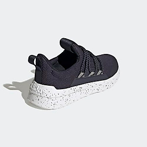 adidas Lite Racer Adapt 5.0 Running Shoe, Ink/Shadow Navy/White, 2 US Unisex Little Kid