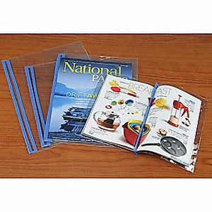 Magazine Savers 10 per Pack (11" H x 8 1/2" W)