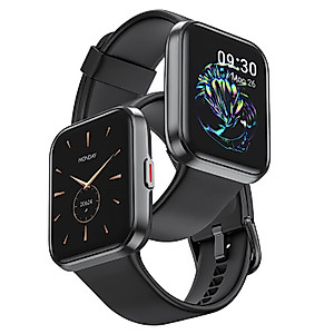 Portzon Smart Watch for iOS and Android Phones, Watches for Men Women IP68 Waterproof Smartwatch Fitness Tracker Watch with Heart Rate/Sleep Monitor Steps Calories Counter