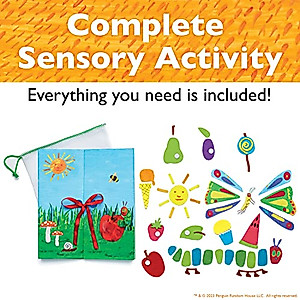 Creativity for Kids The Very Hungry Caterpillar Toy: Fun Felt Play - Busy Board for Toddlers from The World of Eric Carle Books, Preschool Arts and Crafts for for Kids Ages 3-5+