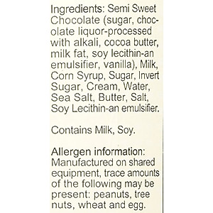 Sanders Dark Chocolate Sea Salt Caramels - 36 ounces (2.25 pounds)