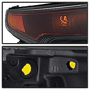 ACANII - For 2011 2012 2013 2014 2015 Ford Explorer Halogen Headlights Headlamps Driver + Passenger Side