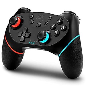 Switch Controller，Pro Controller for Switch/Switch Lite/Switch OLED,NENOTOH Switch Remote Controller Gamepad Joystick, Adjustable Turbo and Dual Vibration，Ergonomic Non-Slip